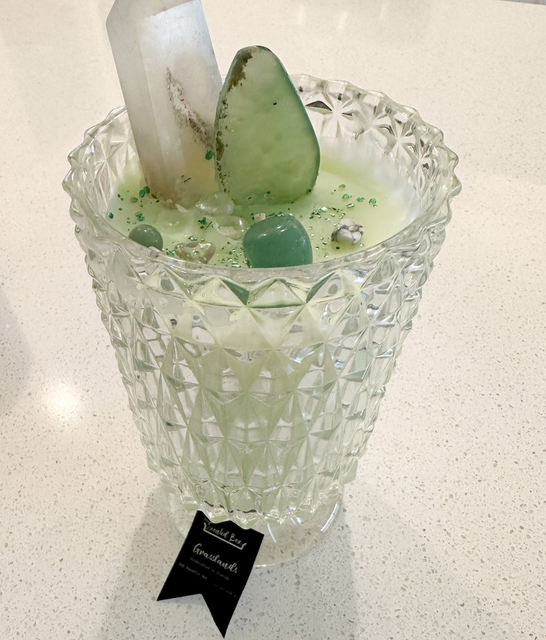 Tall Glass Event Decor Focal Point Decor Item Aromatic Gift for Friend ...