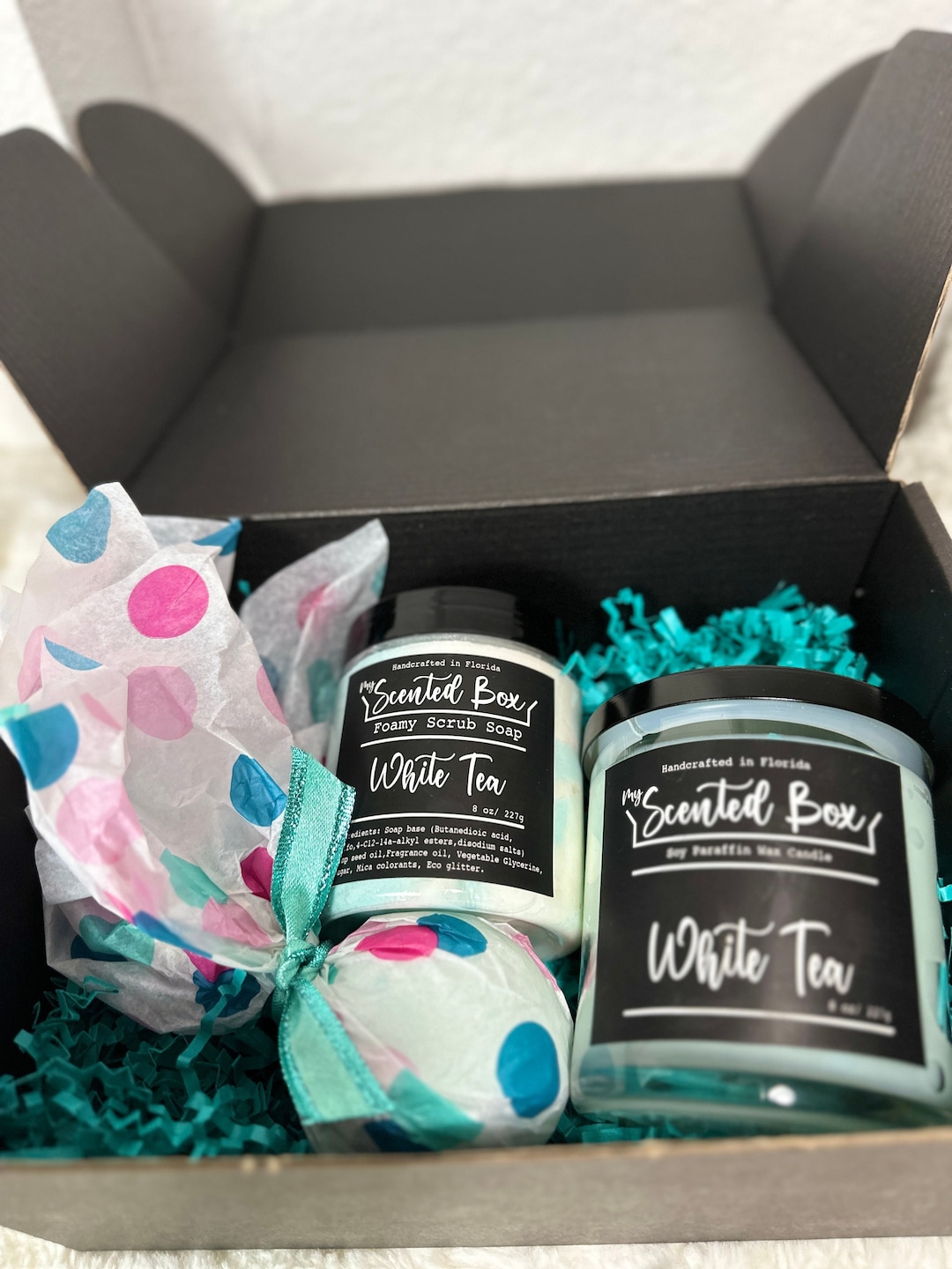 Spa Gift Box Women Soak Kit Bath Self Care Kit Spa Decor Glowing Skin ...