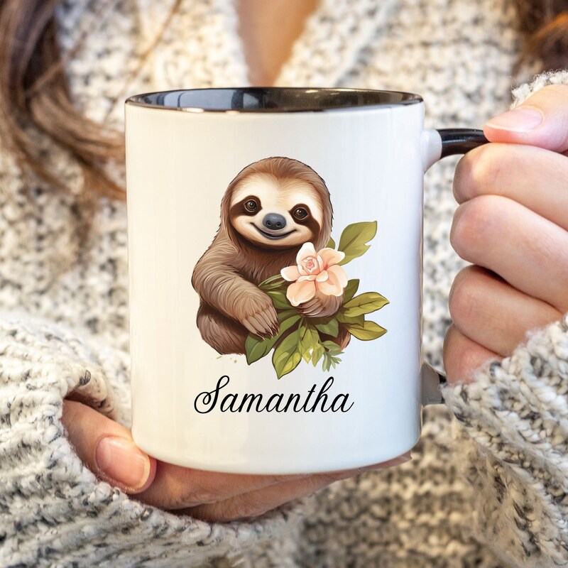 Sloth Tea Cup - Etsy