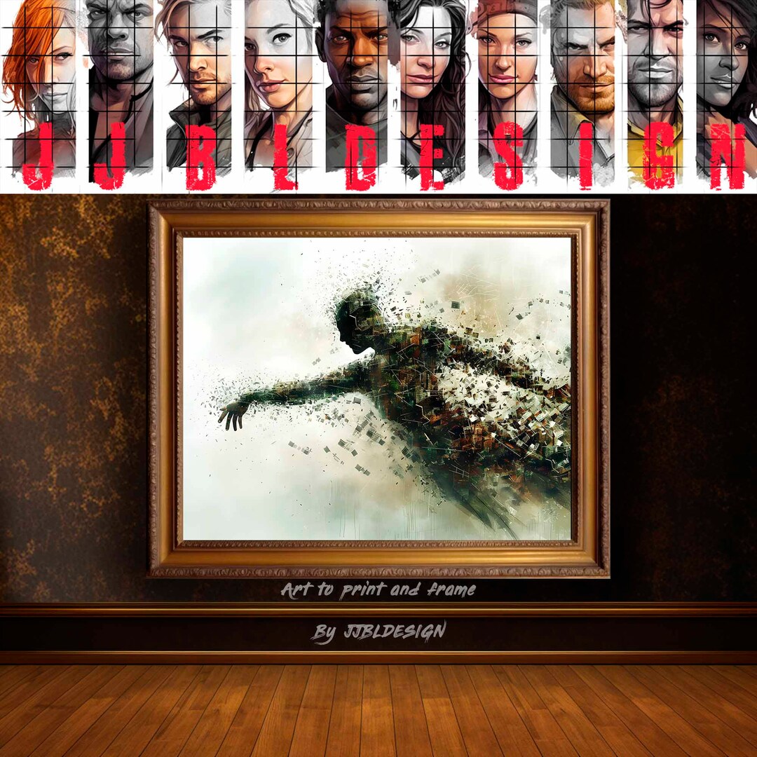 DISCONNECTION FROM REALITY by Jjbldesign. Arte De Pared Para Imprimir ...