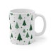 Christmas Tree Coffee Mug Christmas Mug Christmas Tree Pattern Mug ...