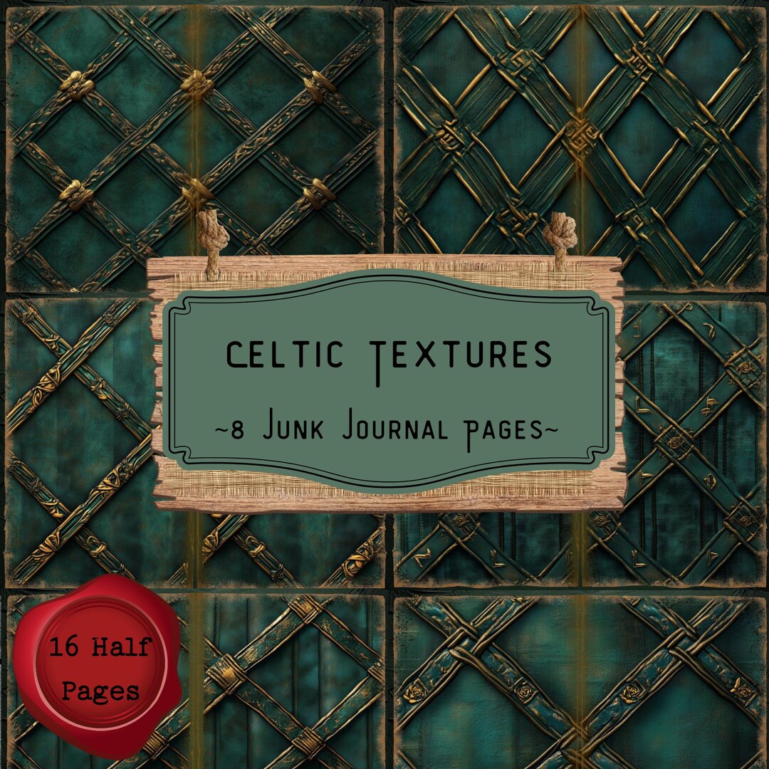 Celtic Textures, Scrappy Papers, Scottish Plaid Background, Digital ...