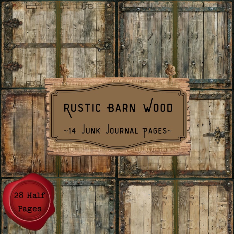 Rustic Junk Journal - Etsy