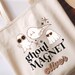 Custom Ghoul Magnet Halloween Tote Bag, Trick or Treat Bag, Custom ...