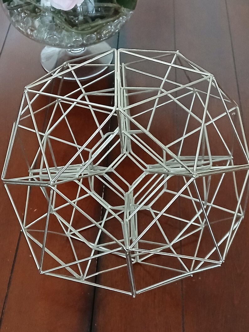 Mid-century Geodesic Sphere Sculpture, Modern Art - Etsy