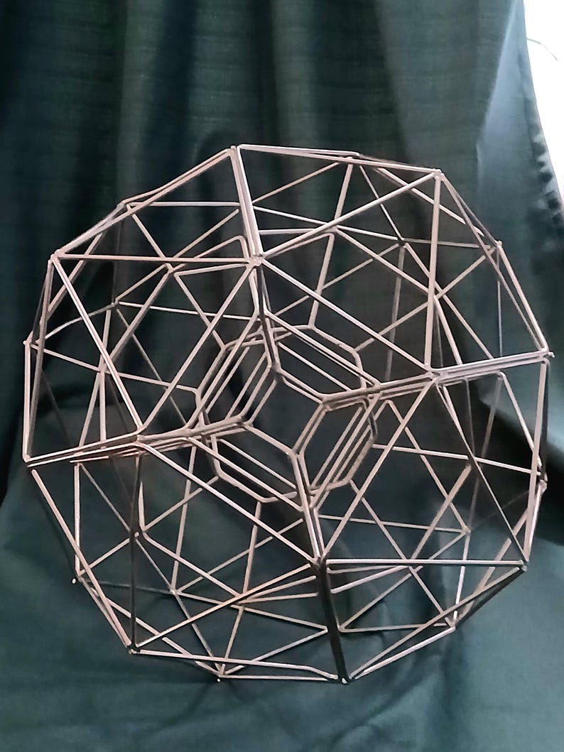 Mid-century Geodesic Sphere Sculpture, Modern Art - Etsy