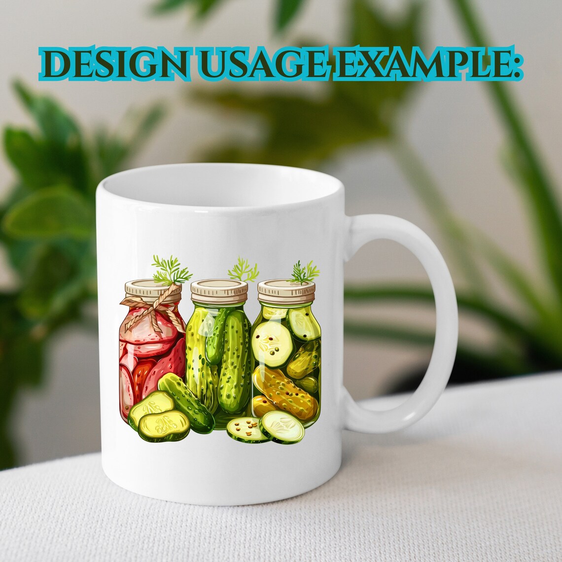 Pickle Lover, Digital Download, Pickle Png, Pickle Clipart, Pickle Jar ...