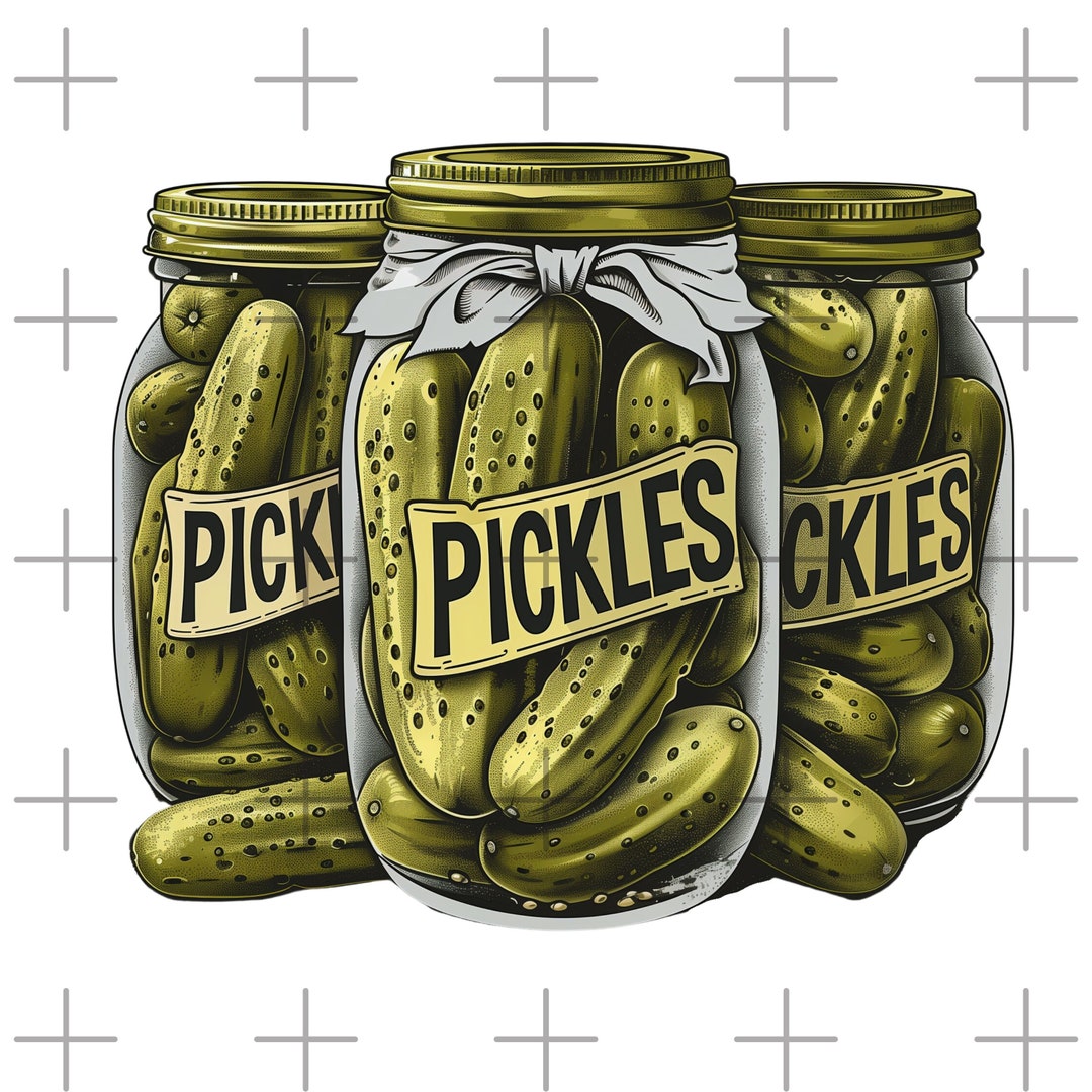 Pickle Lover, Digital Download, Pickle Png, Pickle Clipart, Pickle Jar ...