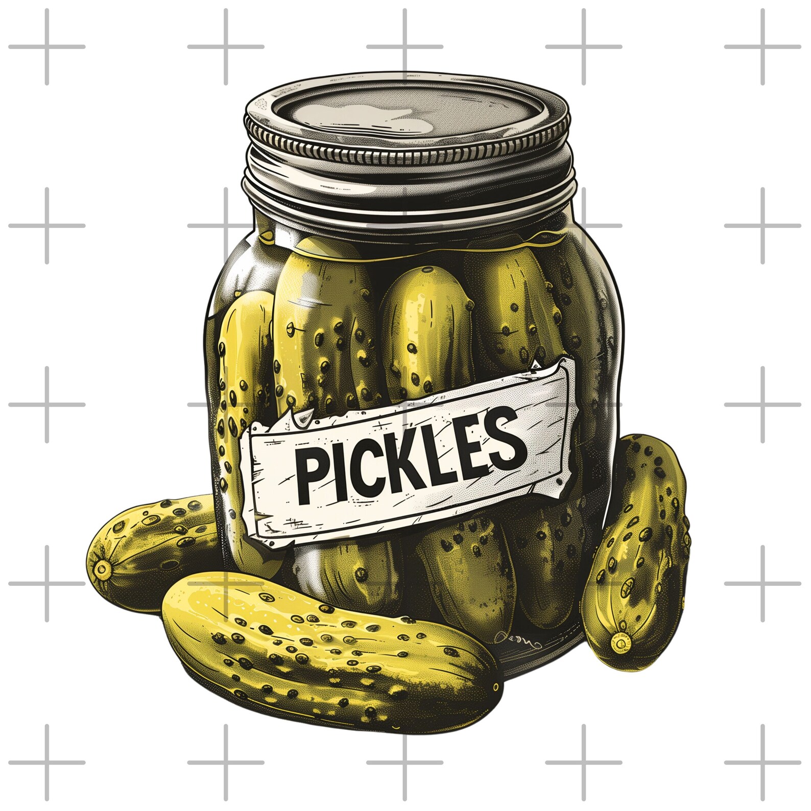 Pickle Lover, Digital Download, Pickle Png, Pickle Clipart, Pickle Jar ...