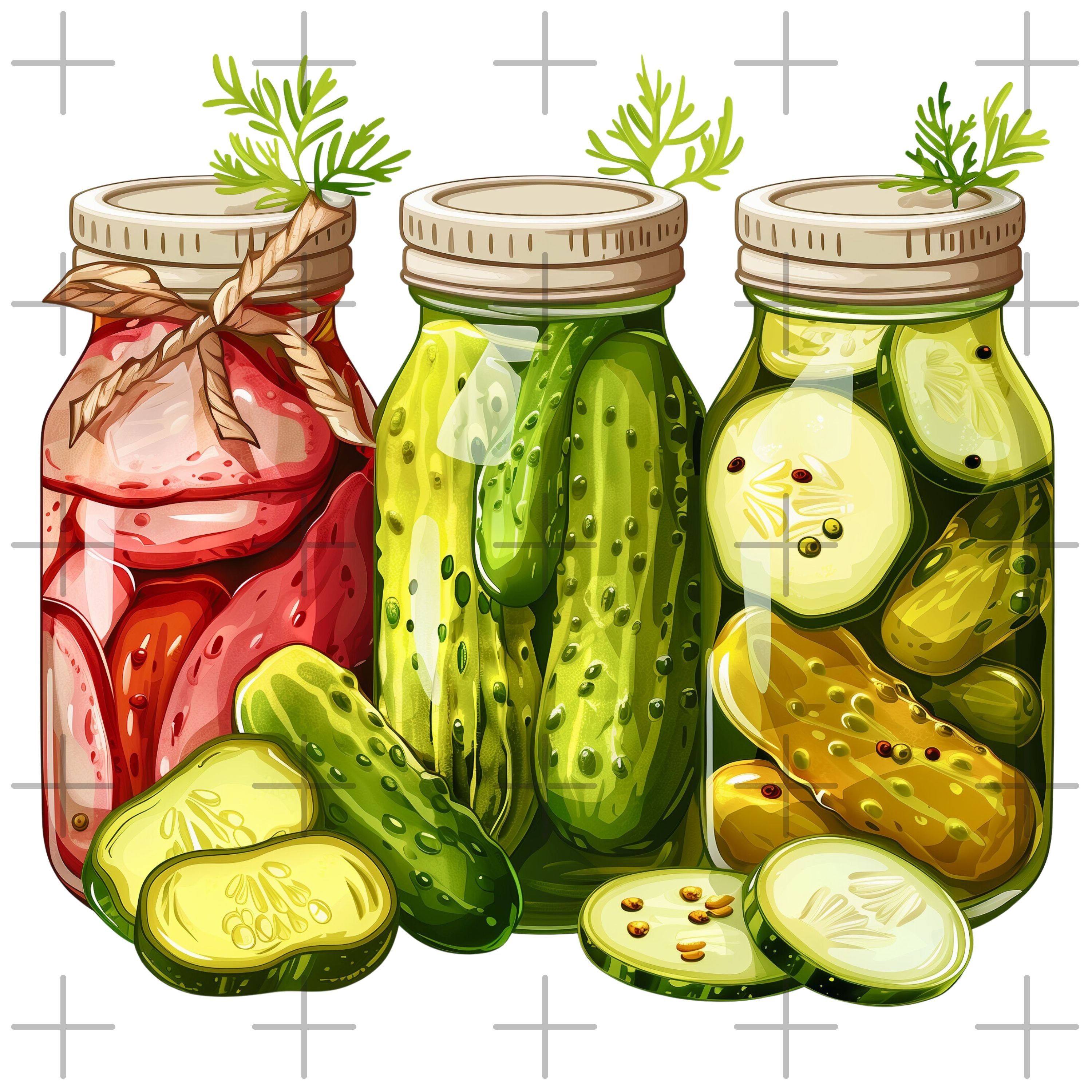 Pickle Lover, Digital Download, Pickle Png, Pickle Clipart, Pickle Jar ...