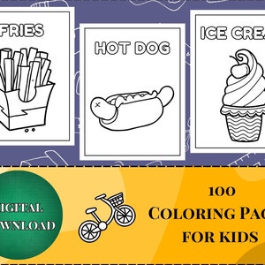 100 Printable Coloring Pages for Kids, Toddlers, Preschoolers ...