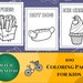 100 Printable Coloring Pages for Kids, Toddlers, Preschoolers ...