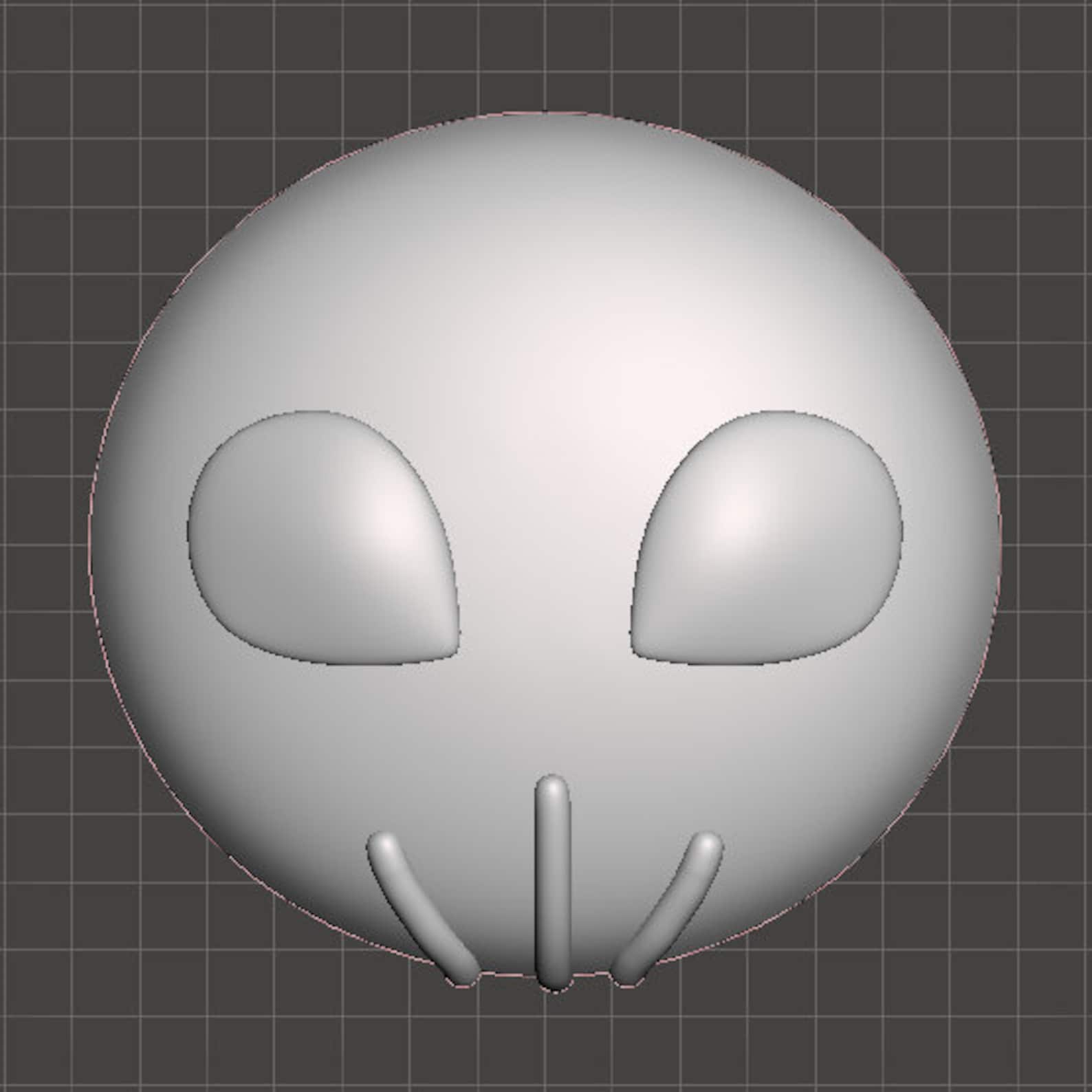 Blitzø Buckzo Hazbin Necklace Skull STL File for 3D Printing - Etsy