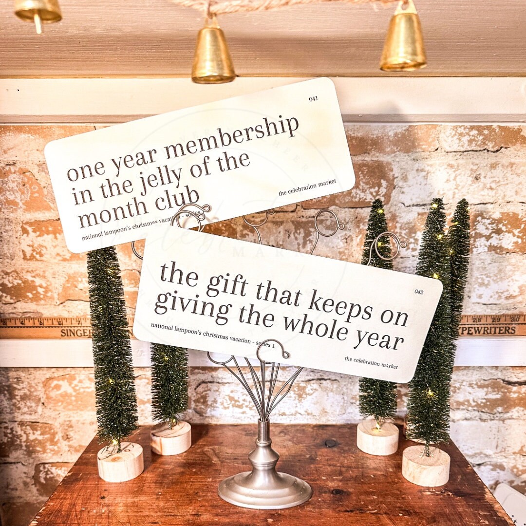 National Lampoons Christmas Vacation Movie Theme Large Unique Fun Gift ...