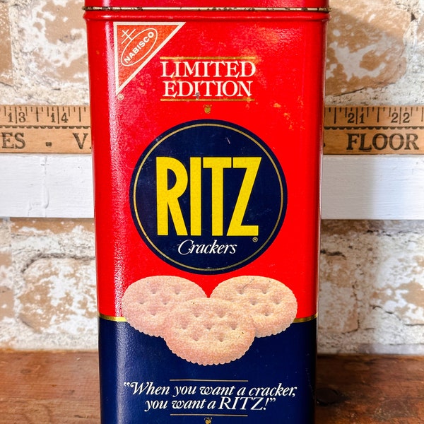 Ritz Cracker Tin - Etsy