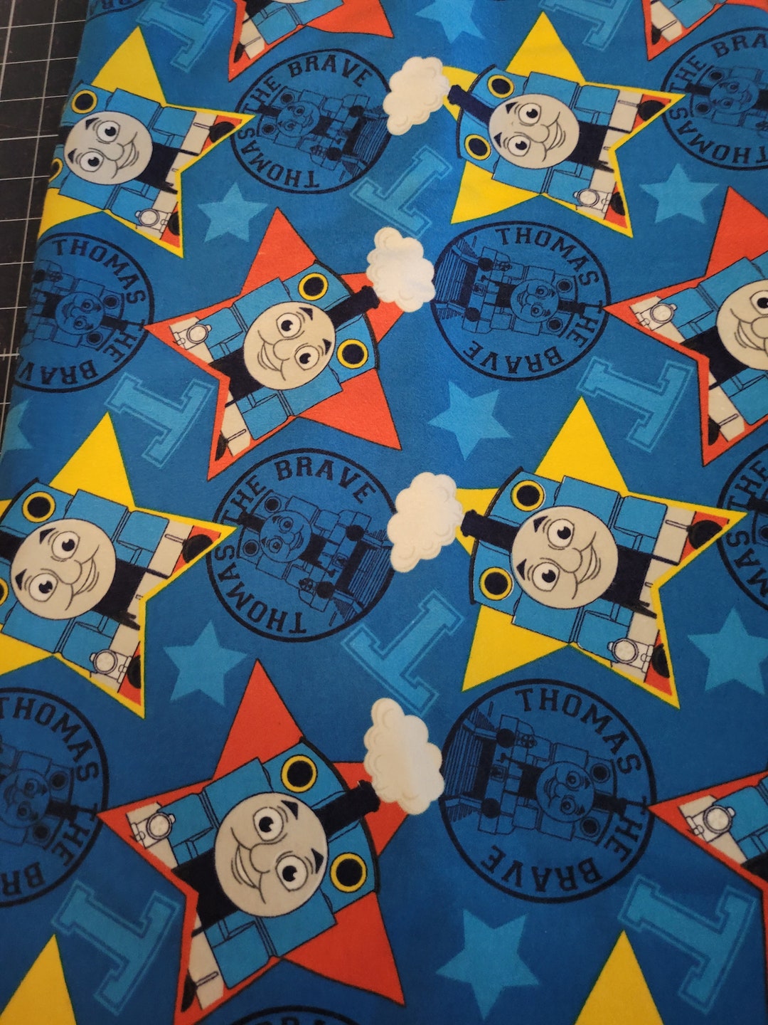 Tomas the Train Fabric - Etsy