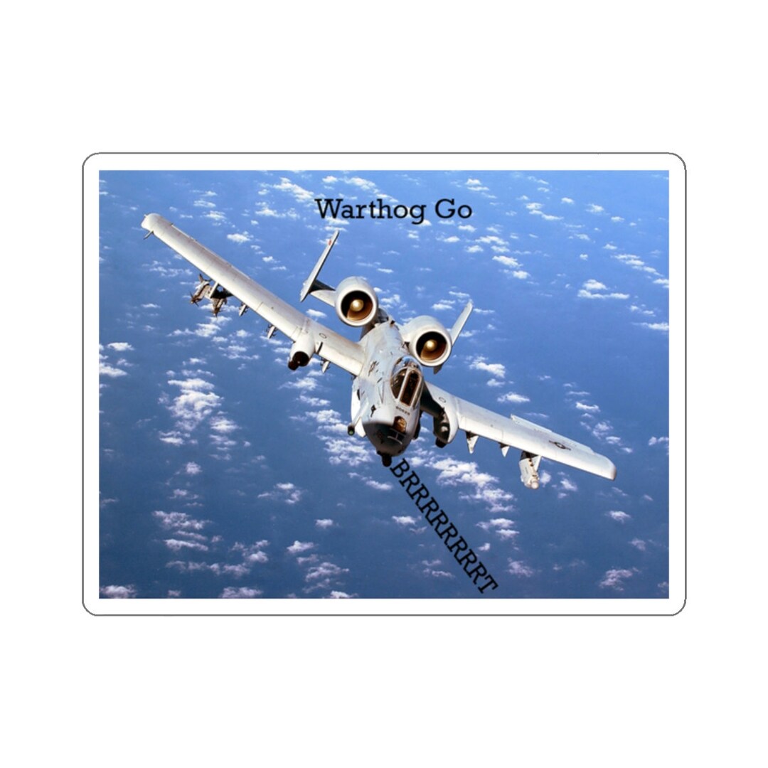 Warthog Go Brrrrt Sticker - Etsy