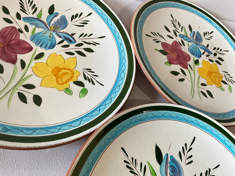 Vintage Stangl Pottery Country Garden Set: Hand-painted Stoneware ...