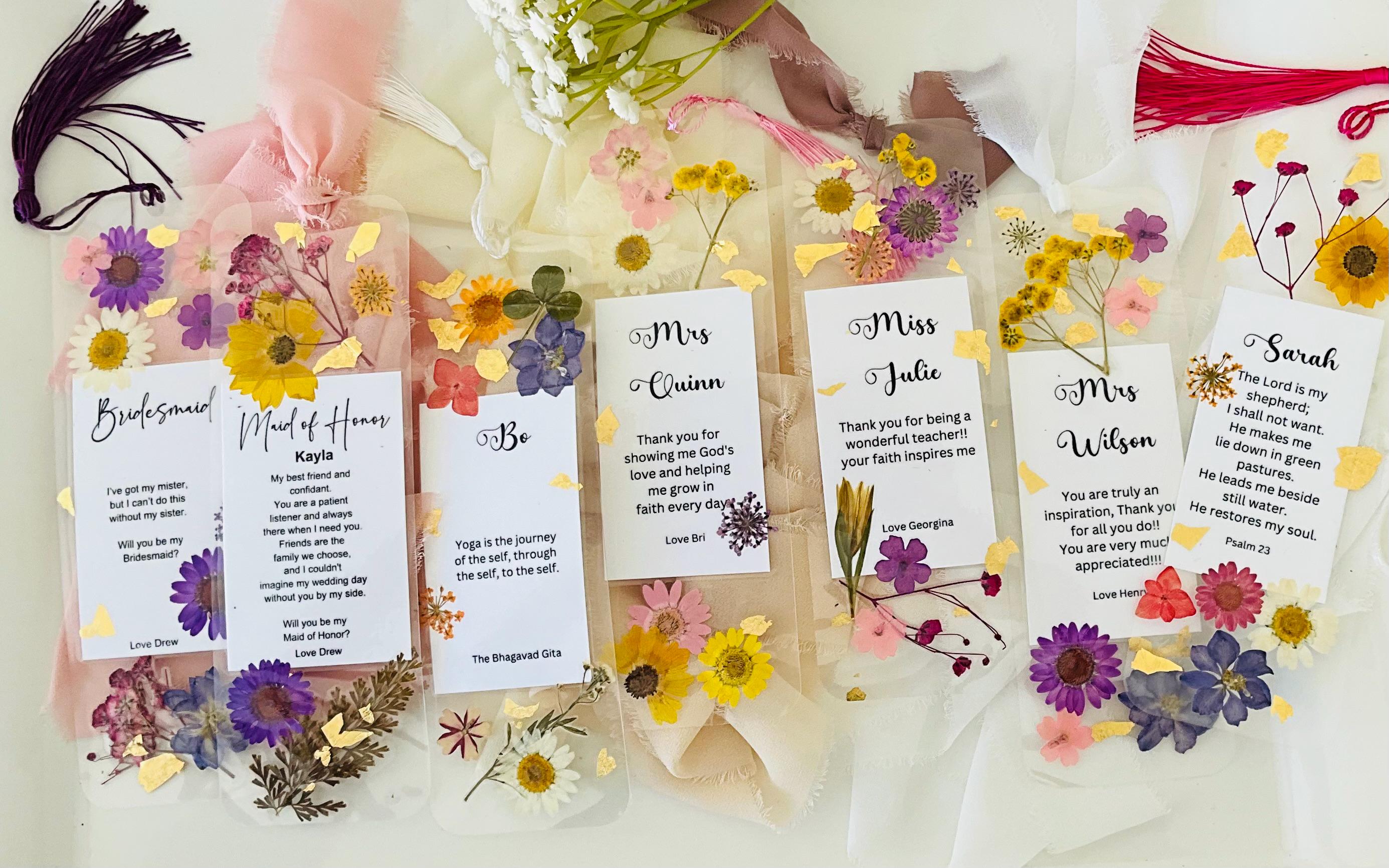 Psalm 23, the Lord is My Shepherd Personalized Name Pressed Flower ...