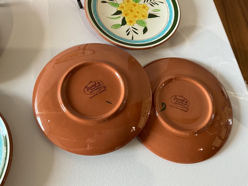 Vintage Stangl Pottery Country Garden Set: Hand-painted Stoneware ...
