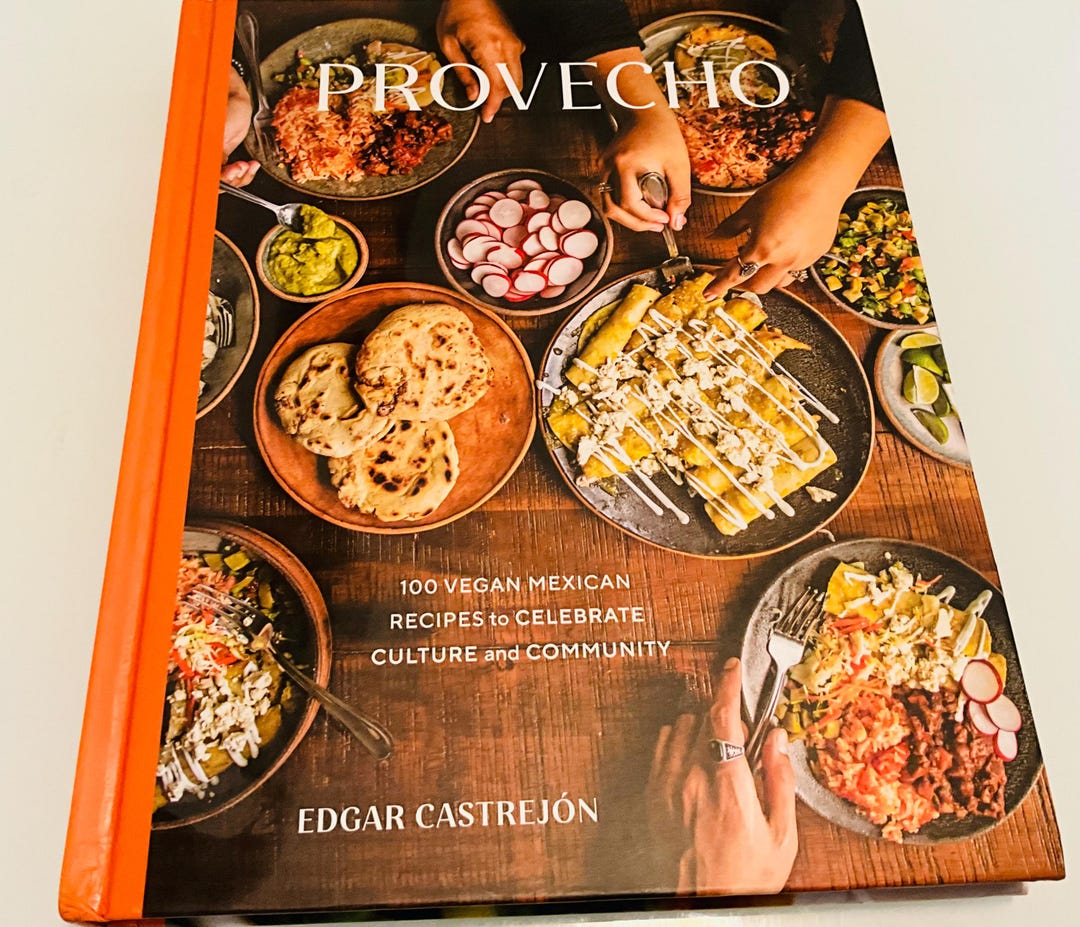 Provecho First Edition Vegan Mexican Cookbook, Edgar Castrejón, 2021 - Etsy
