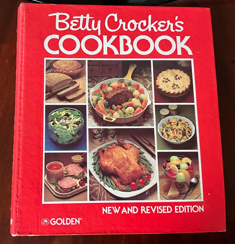 Various Vintage Cookbook Collection Betty Crocker & Better Homes ...