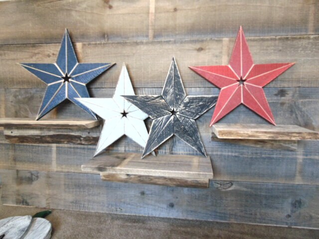 White Barnwood Star, Primitive Star, Barnwood Star, Primitive Country ...