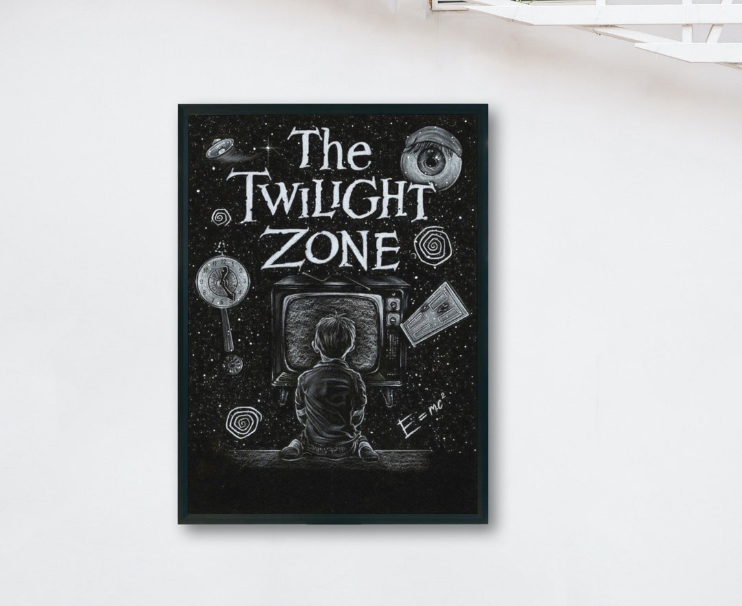 The Twilight Zone Poster Rod Serling Poster Poster Or Canvas Wall Art