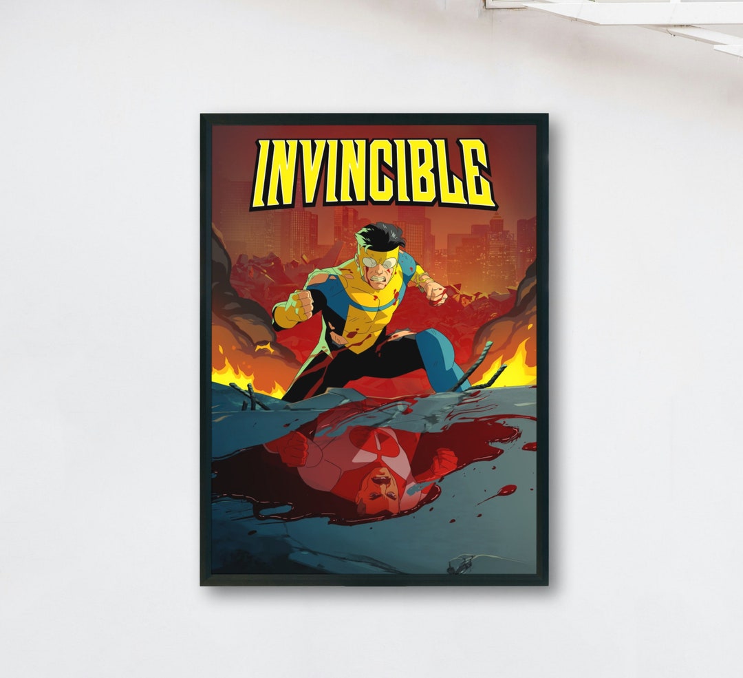 Invincible Movie Poster POSTER or CANVAS Wall Art, Unique Wall Decor ...