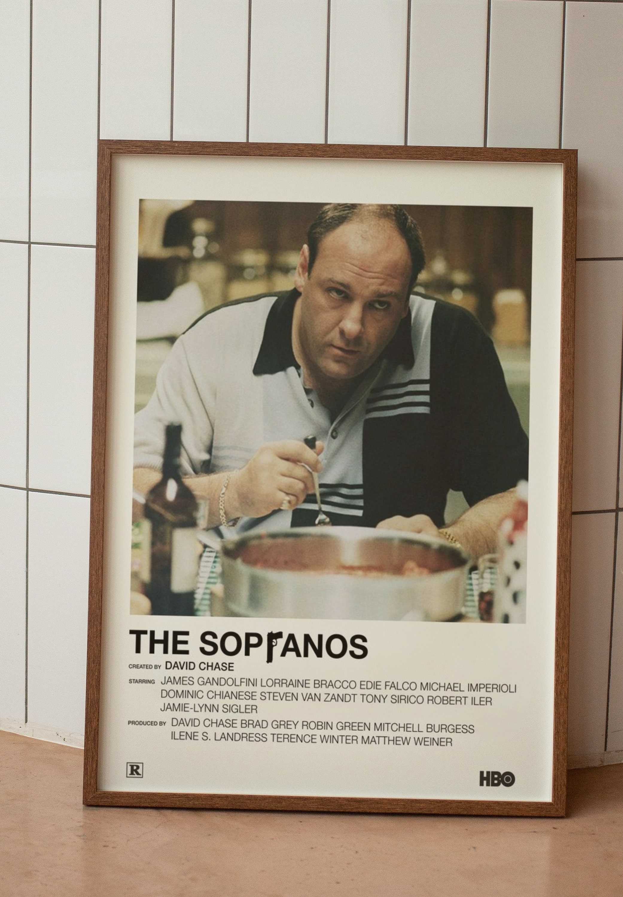 Los Soprano Poster, The Sopranos Movie, David Chase Film, Retro Movie ...