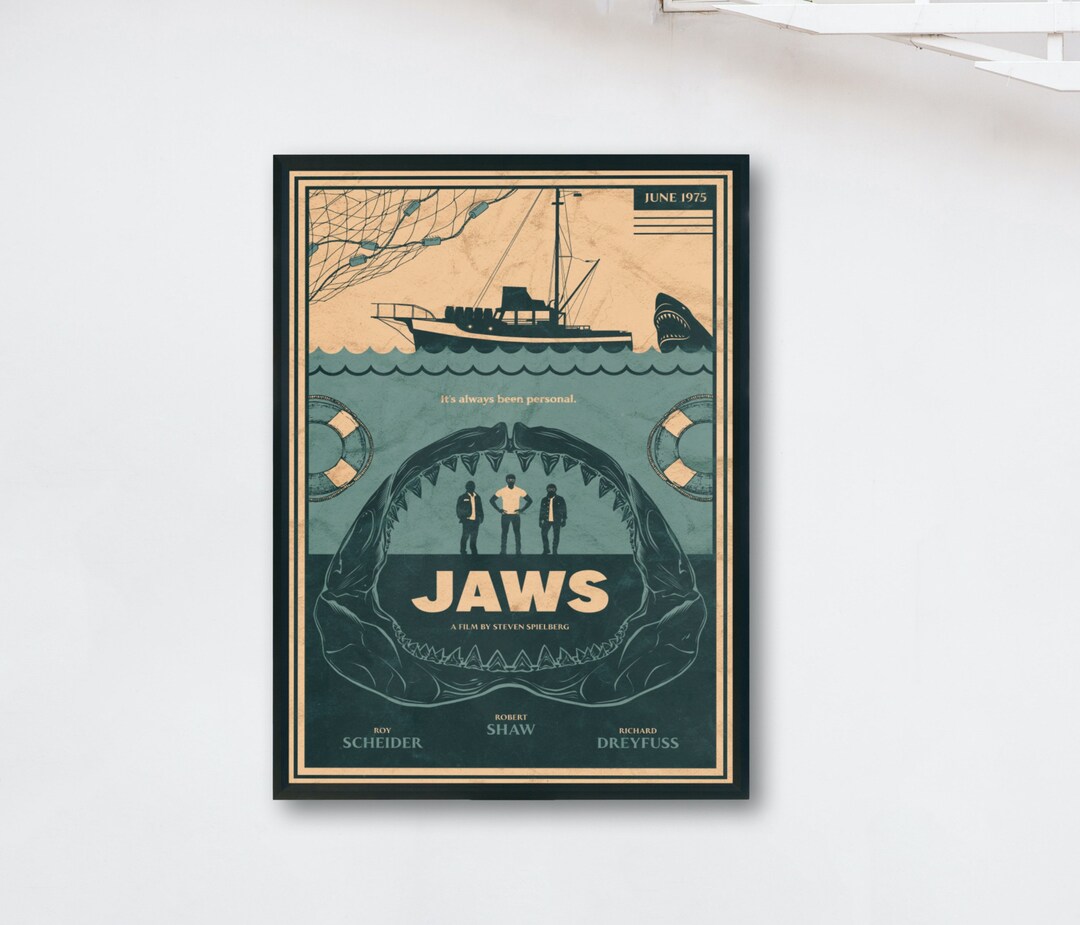 Jaws Minimalist Poster