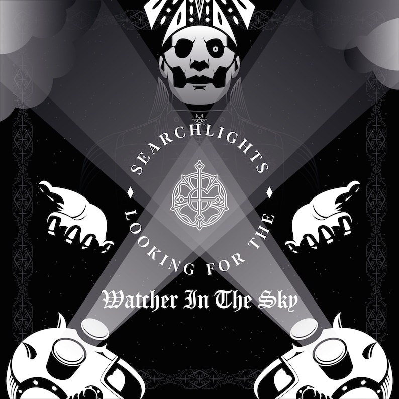 Ghost - Watcher in the Sky - Poster (digital Download) - Etsy