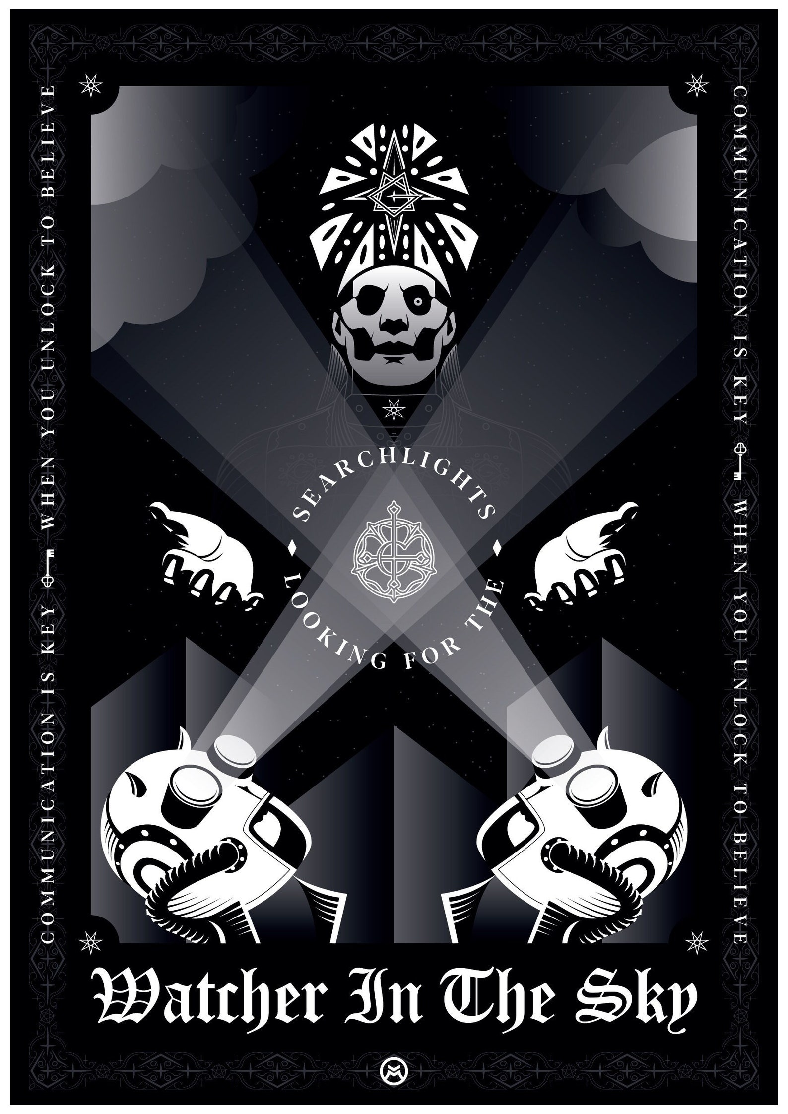 Ghost - Watcher in the Sky - Poster (digital Download) - Etsy