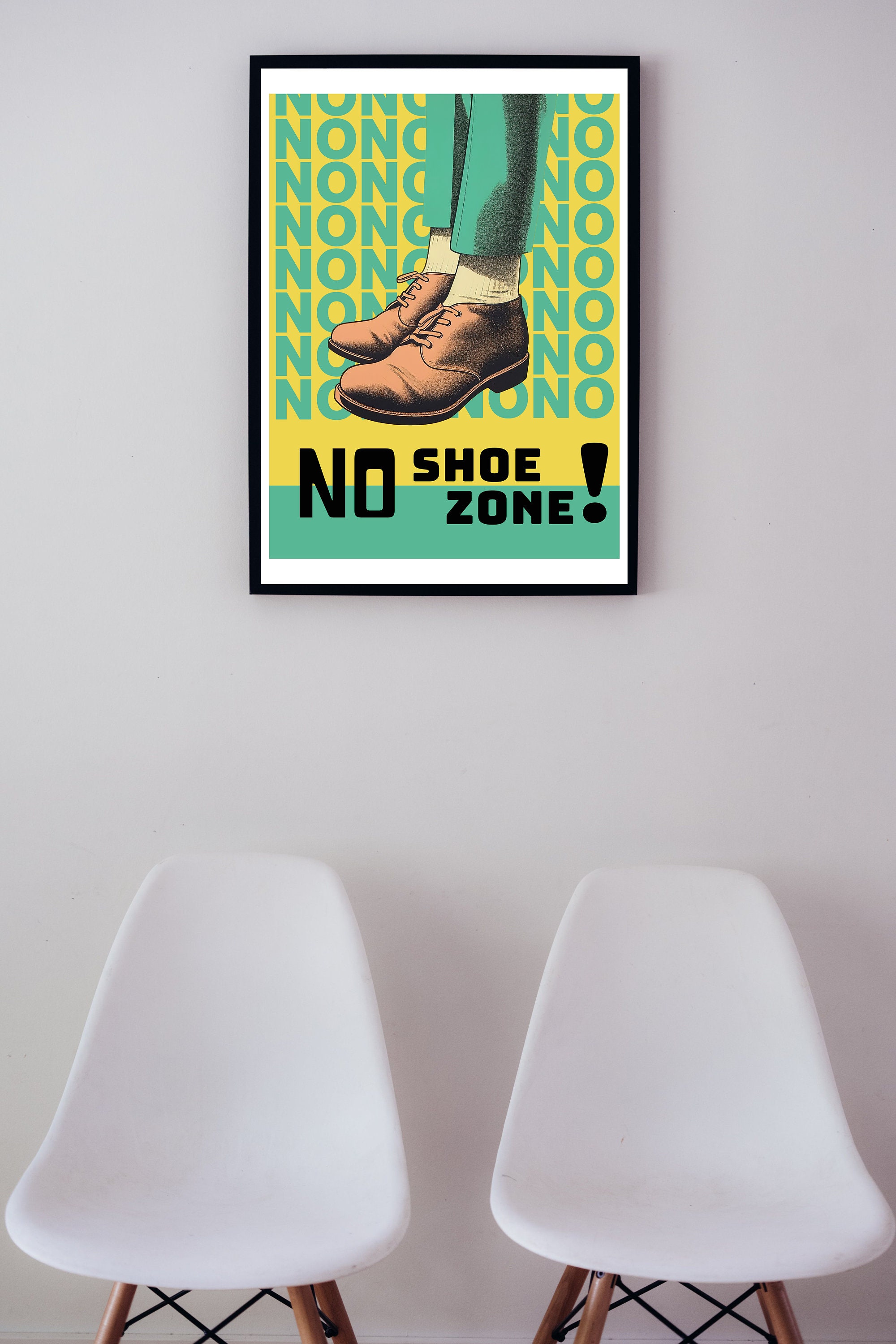No Shoe Zone, Take off Your Shoes, Shoe Decoration, New Home Gift ...