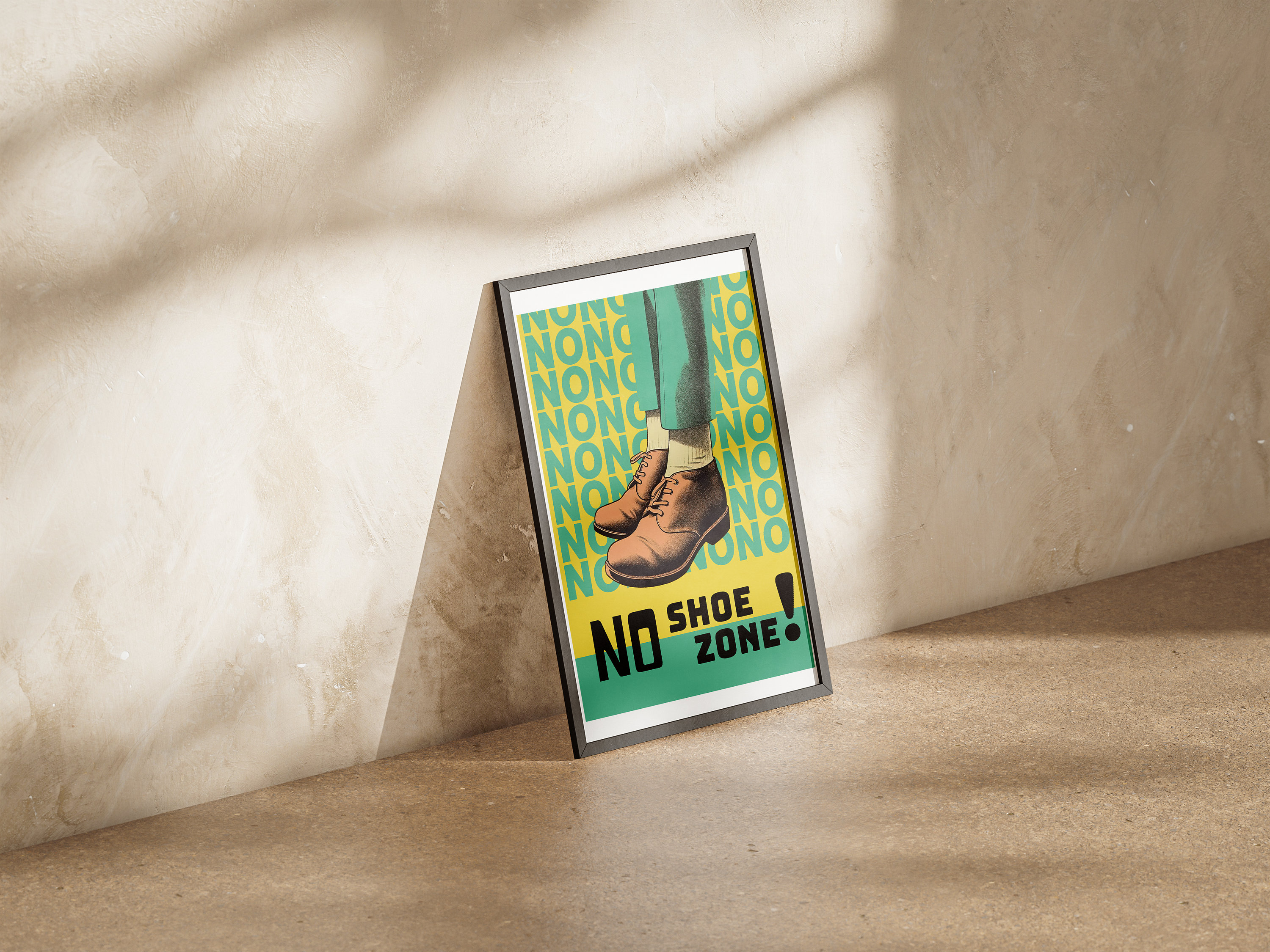 No Shoe Zone, Take off Your Shoes, Shoe Decoration, New Home Gift ...