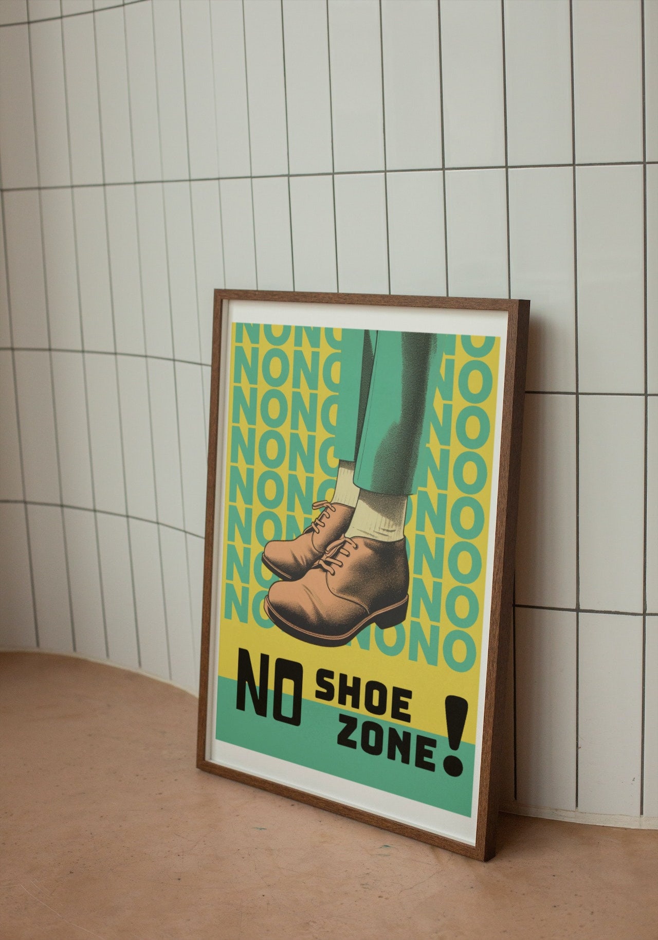 No Shoe Zone, Take off Your Shoes, Shoe Decoration, New Home Gift ...