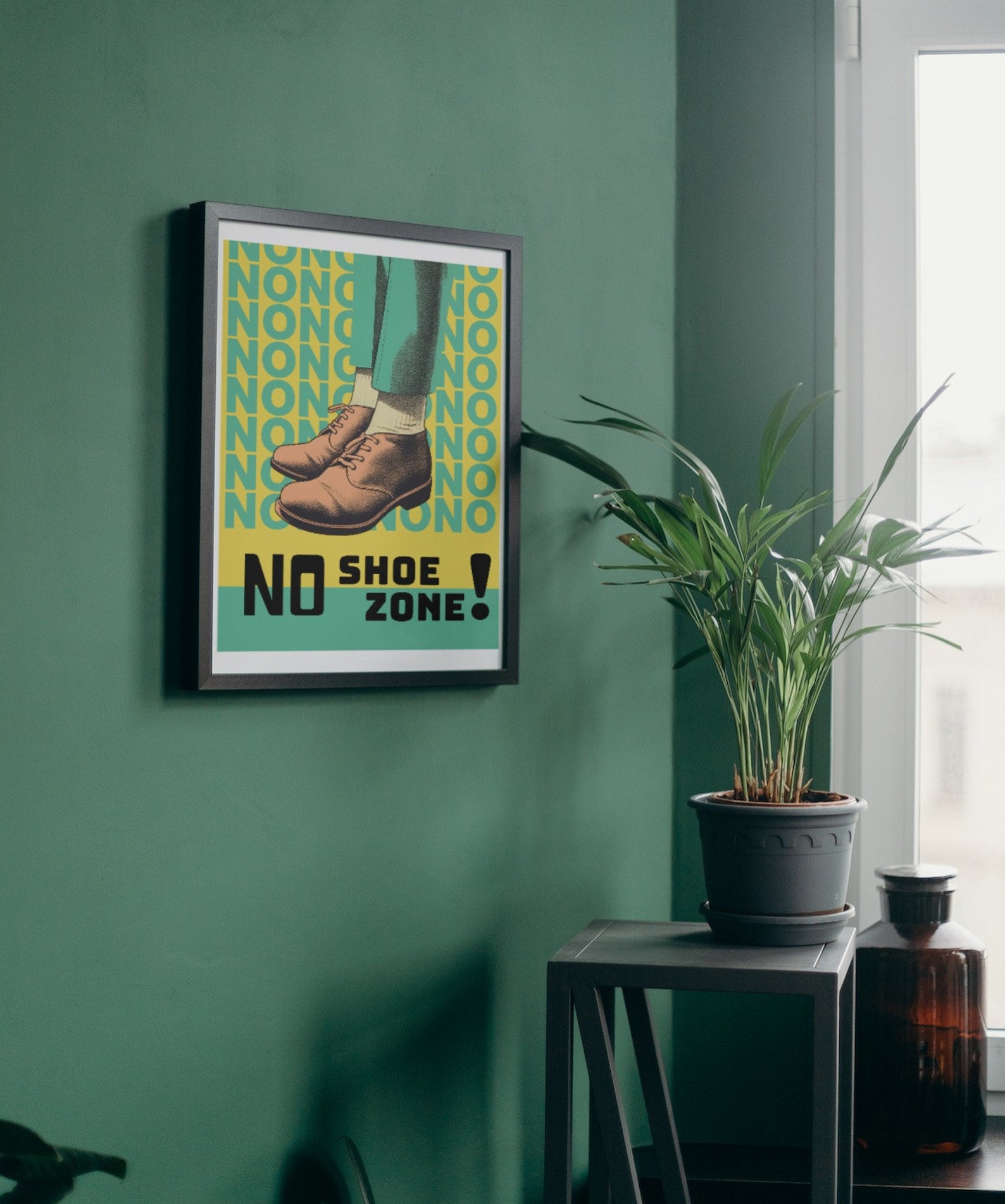 No Shoe Zone, Take off Your Shoes, Shoe Decoration, New Home Gift ...