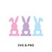 Rabbit - SVG PNG File Instant Digital Download - Animals Bunny - Etsy
