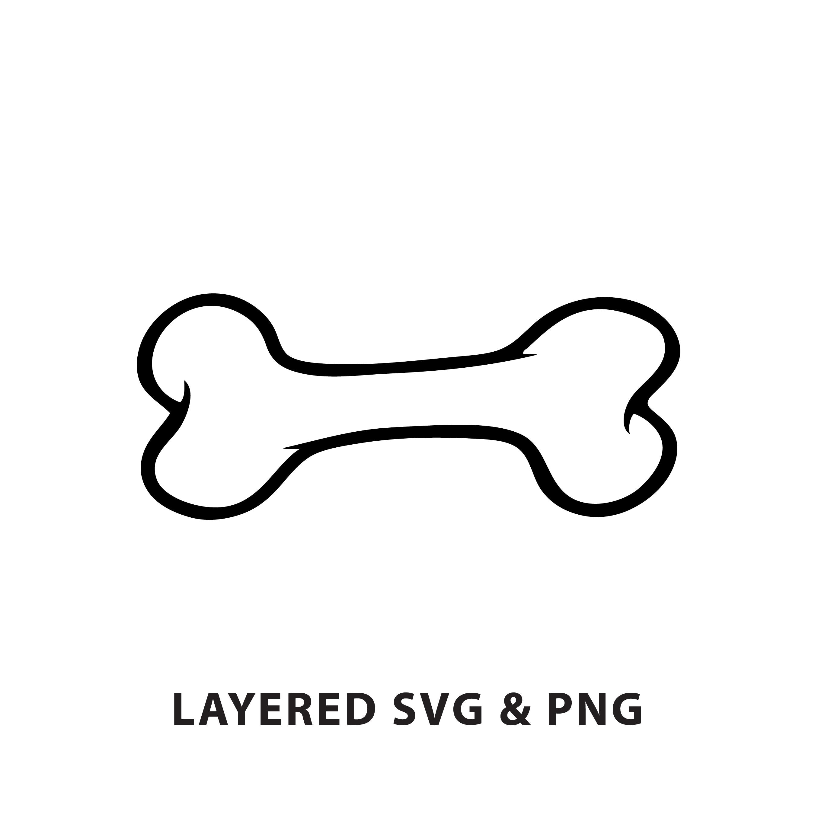 Bone - SVG PNG File Instant Digital Download - Etsy