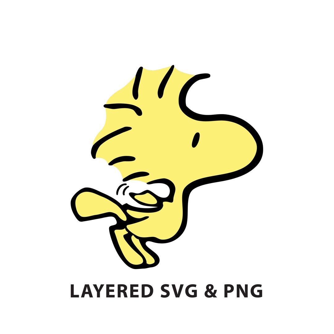 Snoopy and Friends SVG PNG File Instant Digital Download Woodstock ...