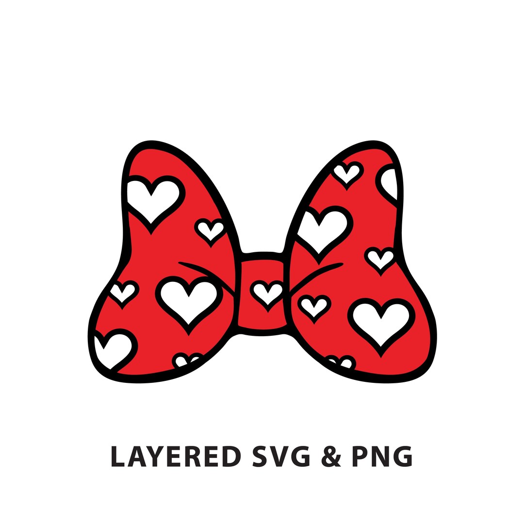 Bow - SVG PNG File Instant Digital Download - Iconic - Etsy