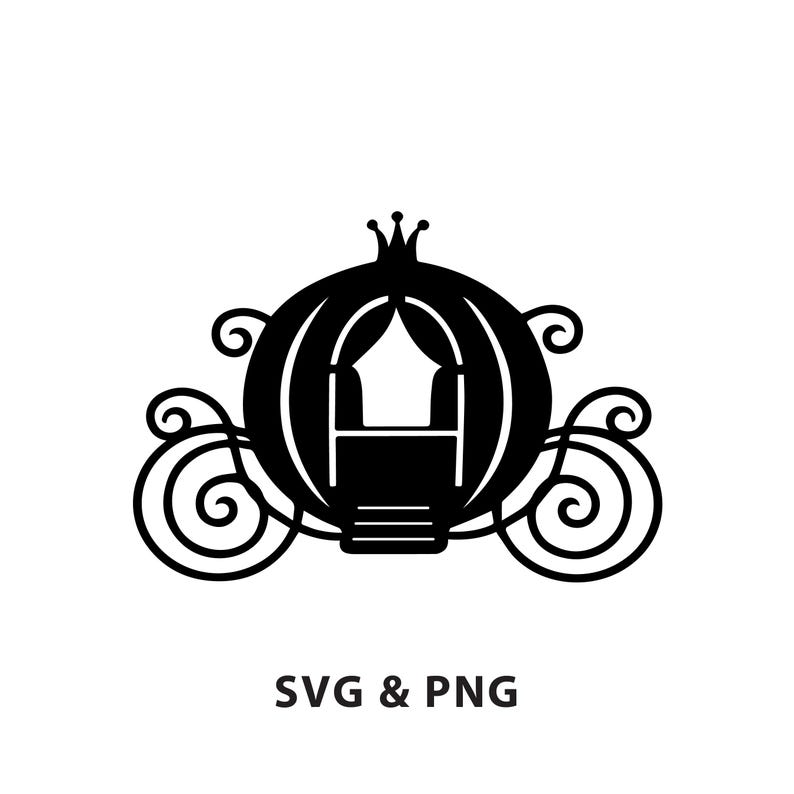 Carriage - SVG PNG File Instant Digital Download - Silhouette - Etsy
