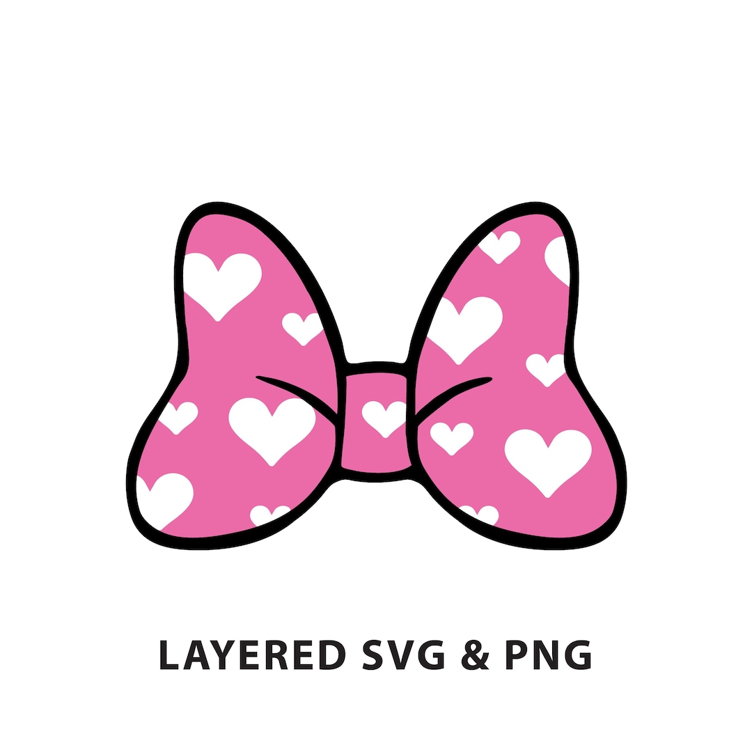 Bow - SVG PNG File Instant Digital Download - Iconic - Etsy