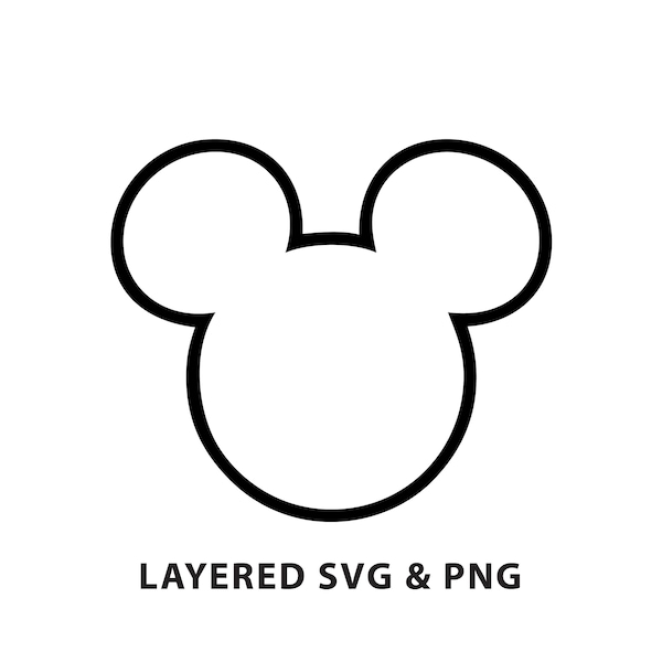 Mickey Mouse Icon - Etsy
