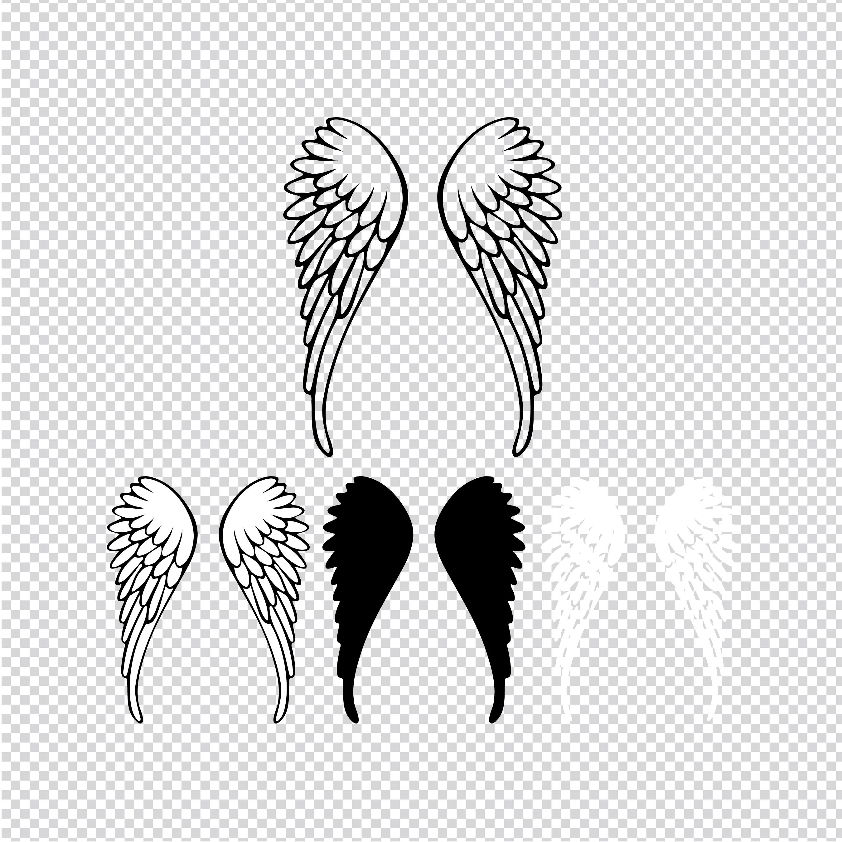 Wings - SVG PNG File Instant Digital Download - Etsy
