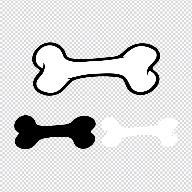 Bone - SVG PNG File Instant Digital Download - Etsy