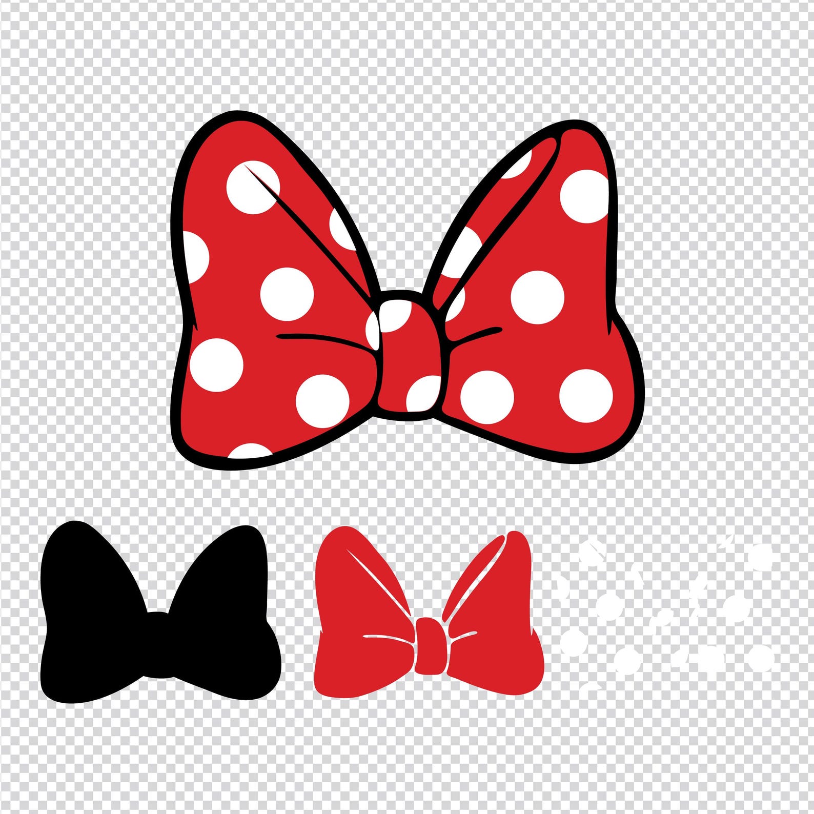Bow - SVG PNG File Instant Digital Download - Iconic - Etsy