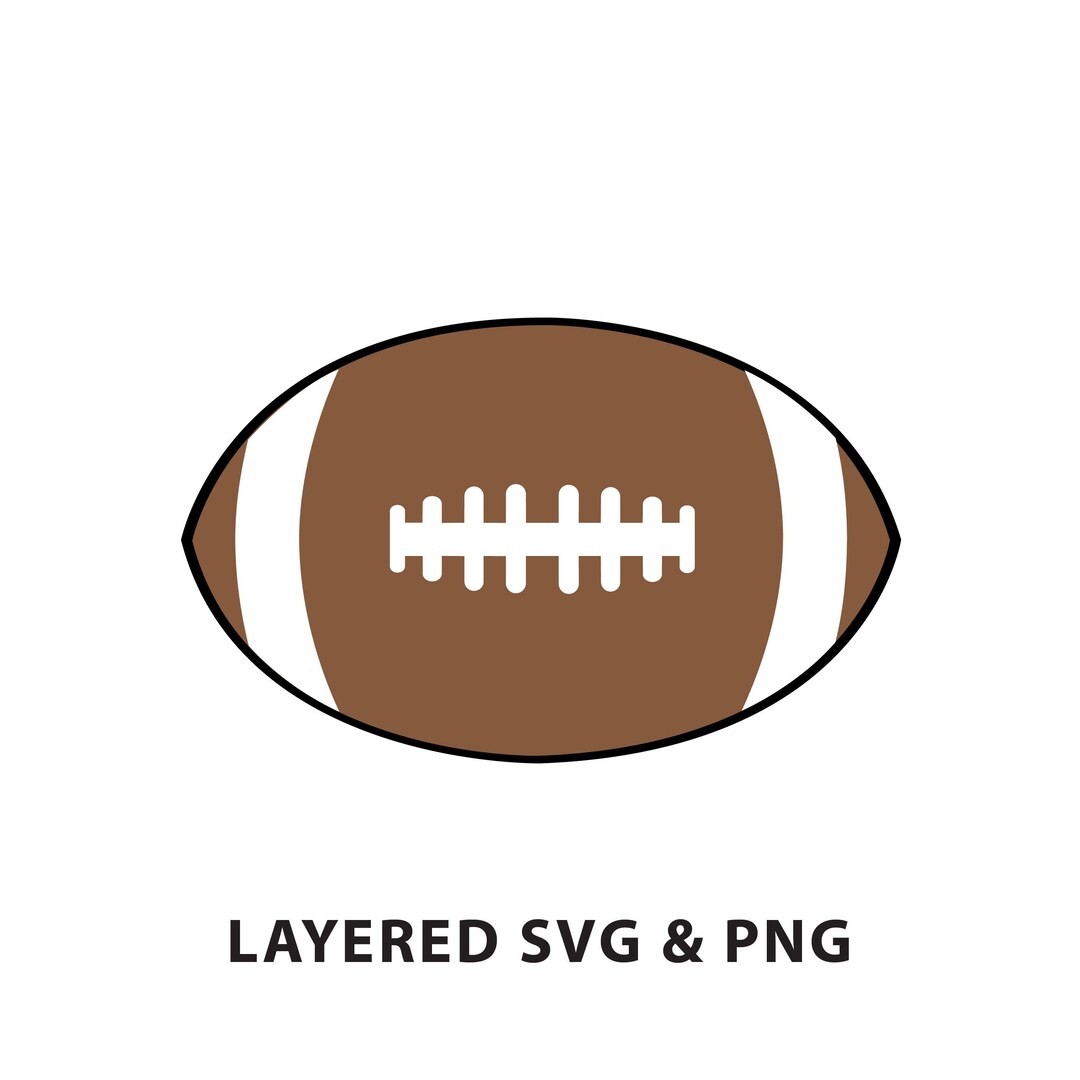Football - SVG PNG File Instant Digital Download - Sports - Etsy