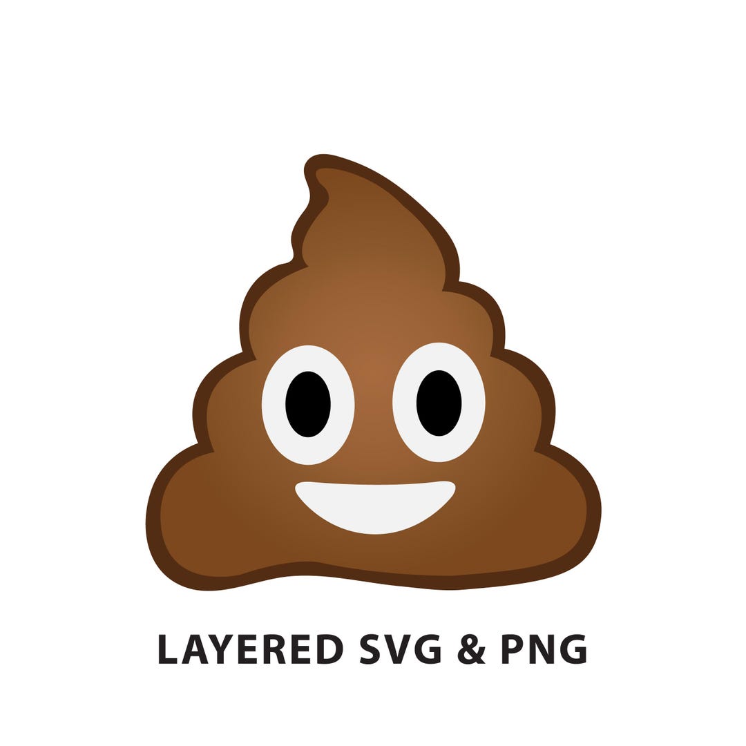 Emoji - SVG PNG File Instant Digital Download - Etsy
