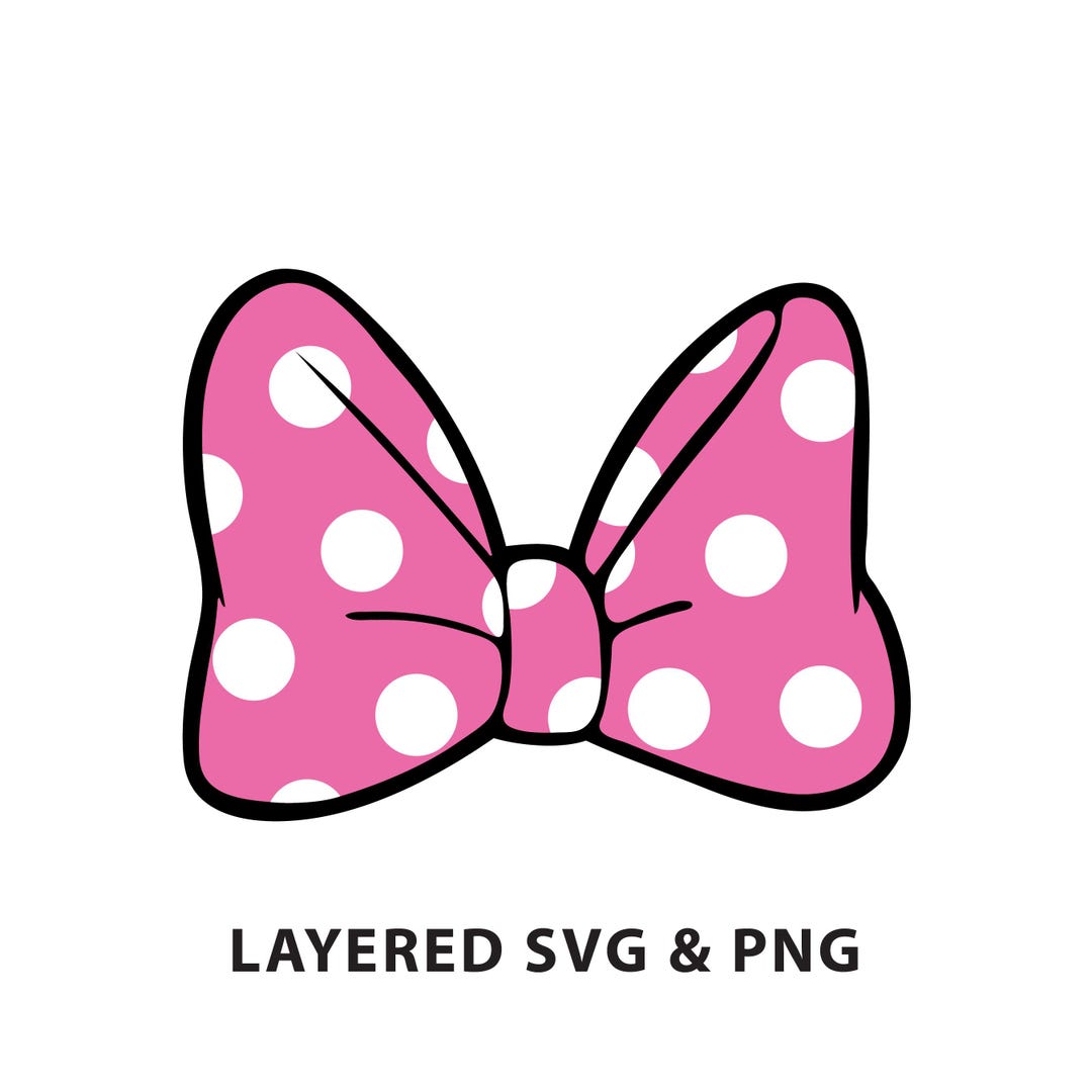 Bow - SVG PNG File Instant Digital Download - Iconic - Etsy